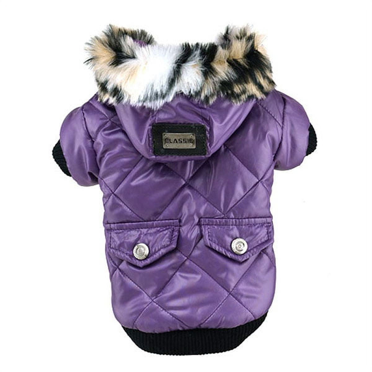 Waterproof Dog Snowsuit Jumpsuit Hoodie Winter Coat Pet Fleece Lined ...