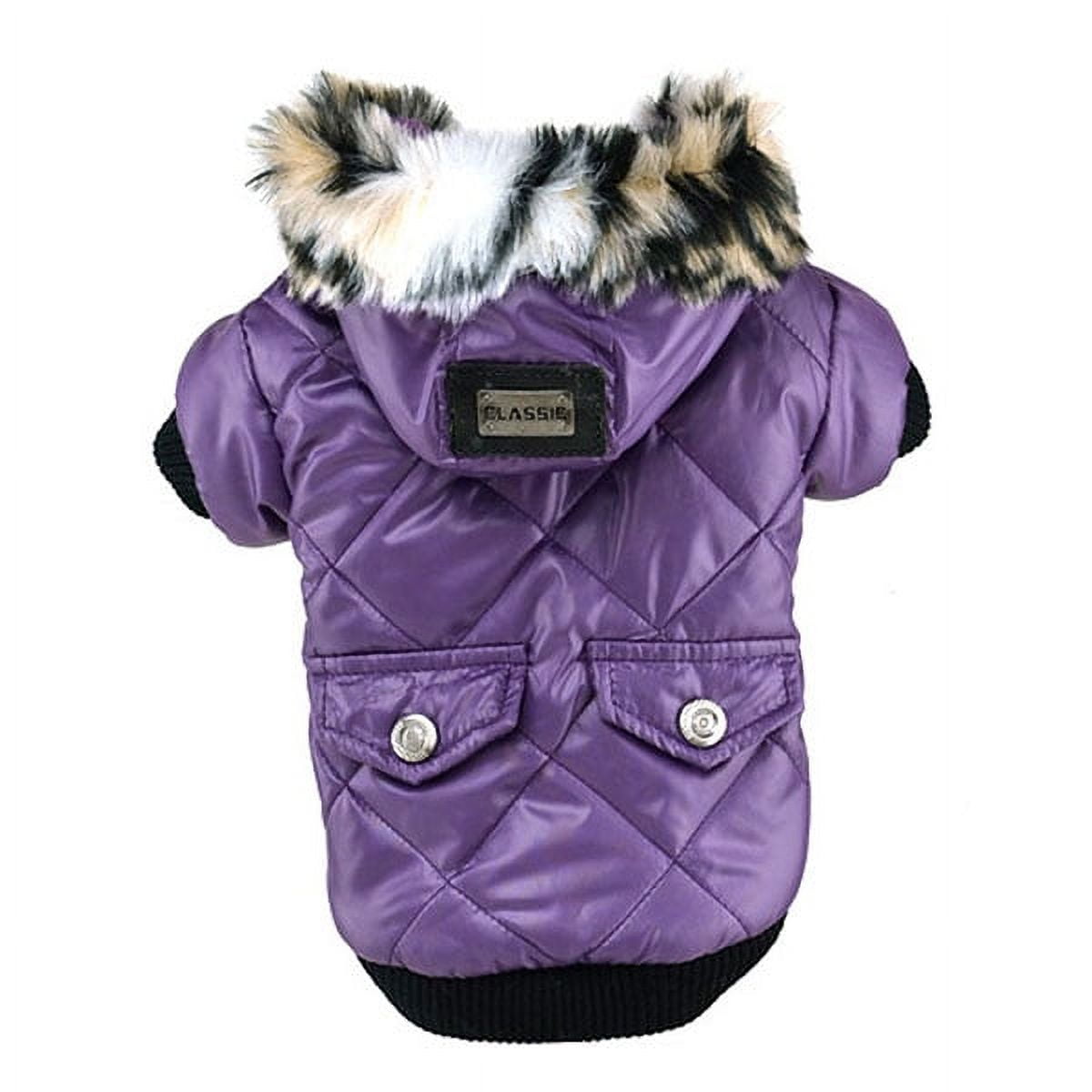 Waterproof Dog Snowsuit Jumpsuit Hoodie Winter Coat Pet Fleece Lined ...