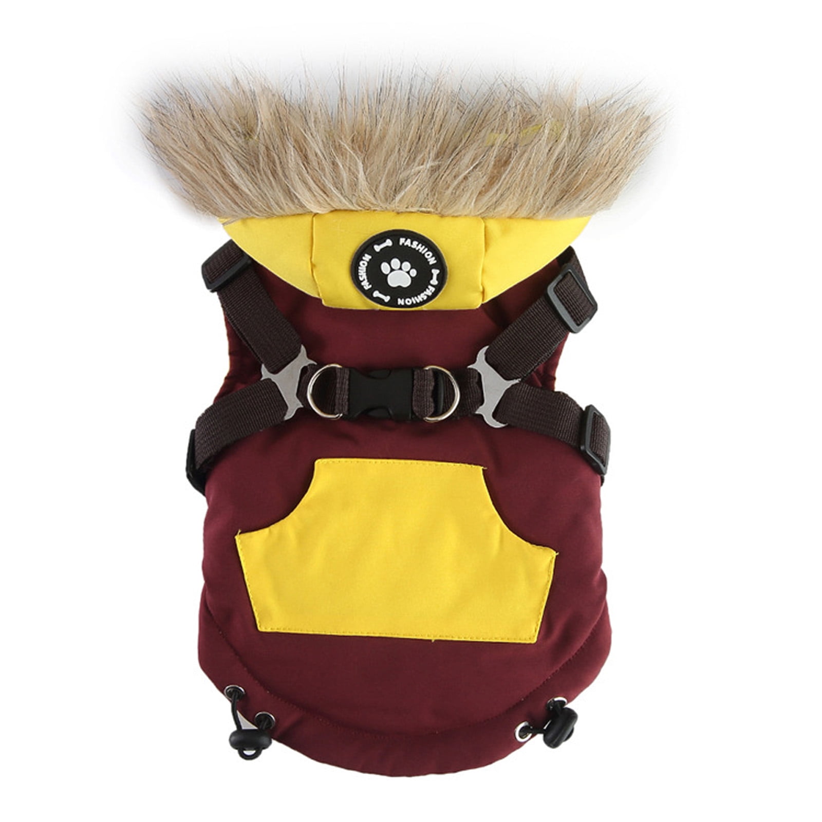 Waterproof Dog Winter Jackets with Fleece Lining and Safe Reflective ...