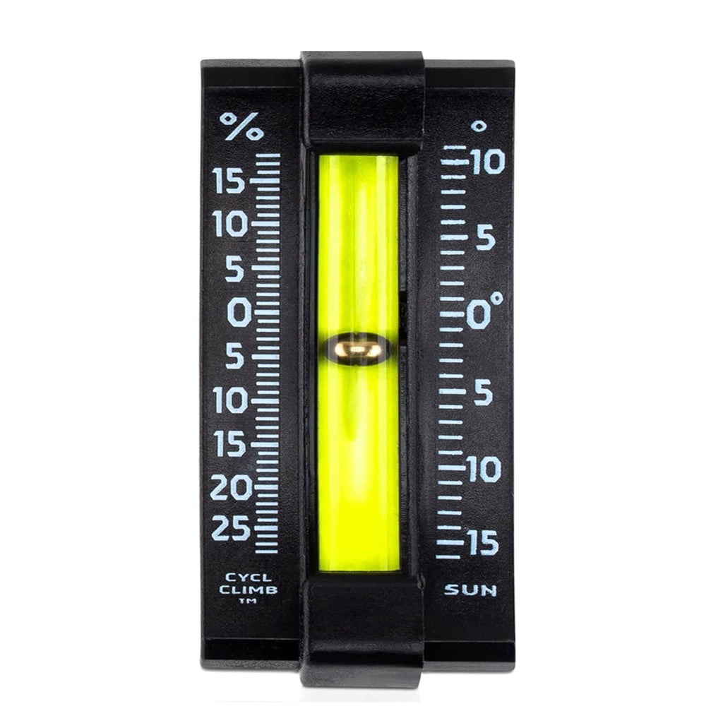 Waterproof Double Scale Bike Inclinometer Outdoor Bike Riding ...