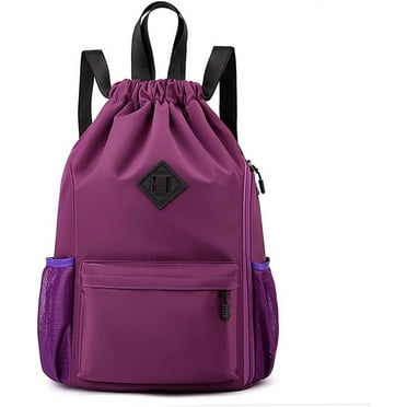 NEYRAT Waterproof Sports Gym Bag Drawstring Backpack Beach Sackpack for ...