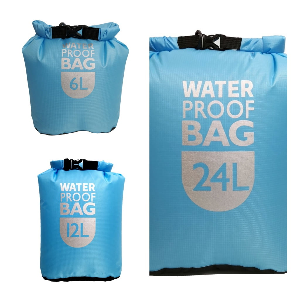 Waterproof Dry Bag - Fully Submersible Ultra Lightweight Airtight Bags ...