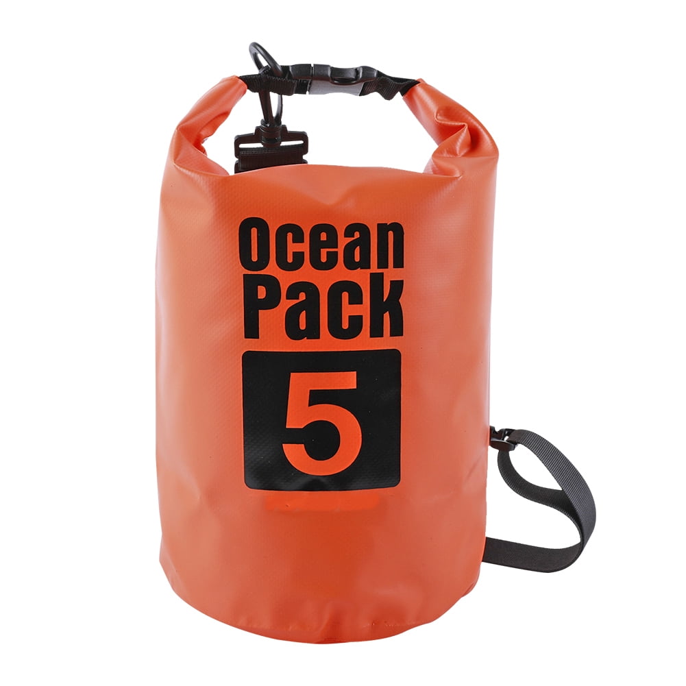Waterproof Dry Bag Pack Sack Swimming Kayaking River Trekking (5L ...