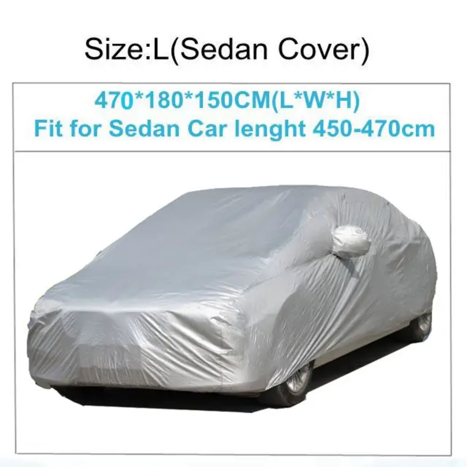 Waterproof Durable and UV Resistant Car Cover for Sedan - Indoor and ...