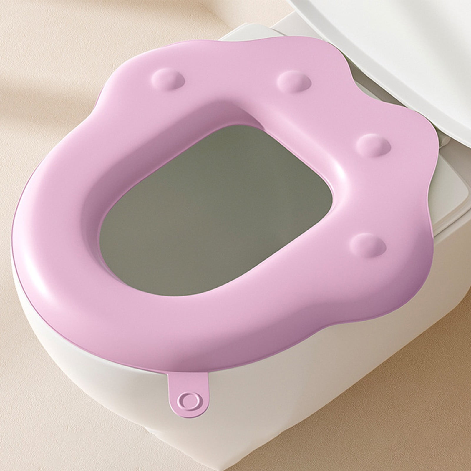 Waterproof EVA Toilet Seat Cover with Suction Base – Thickened Non-Slip ...