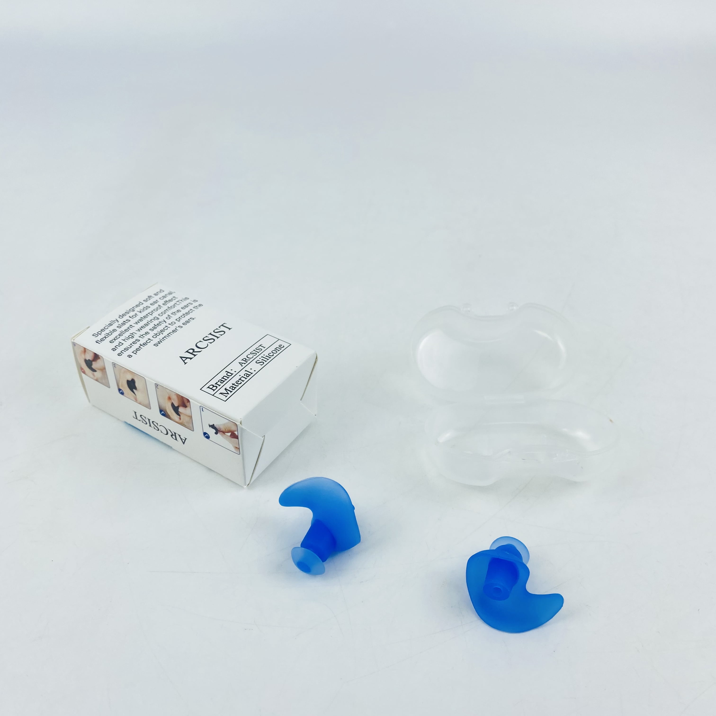 Waterproof Ear-Plugs for Swimming Pools, Oceans - Water-Out Sound-in ...