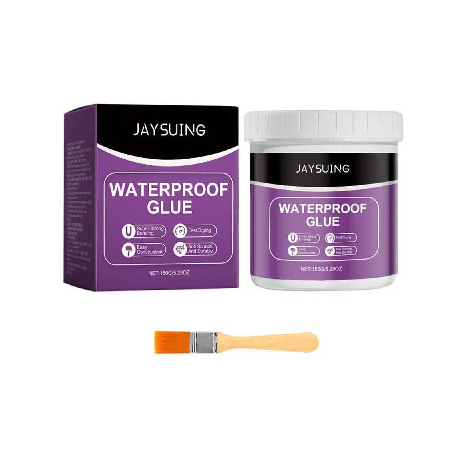 Waterproof Elastic Glue, High Bond Strength, Multi-Surface Adhesion ...