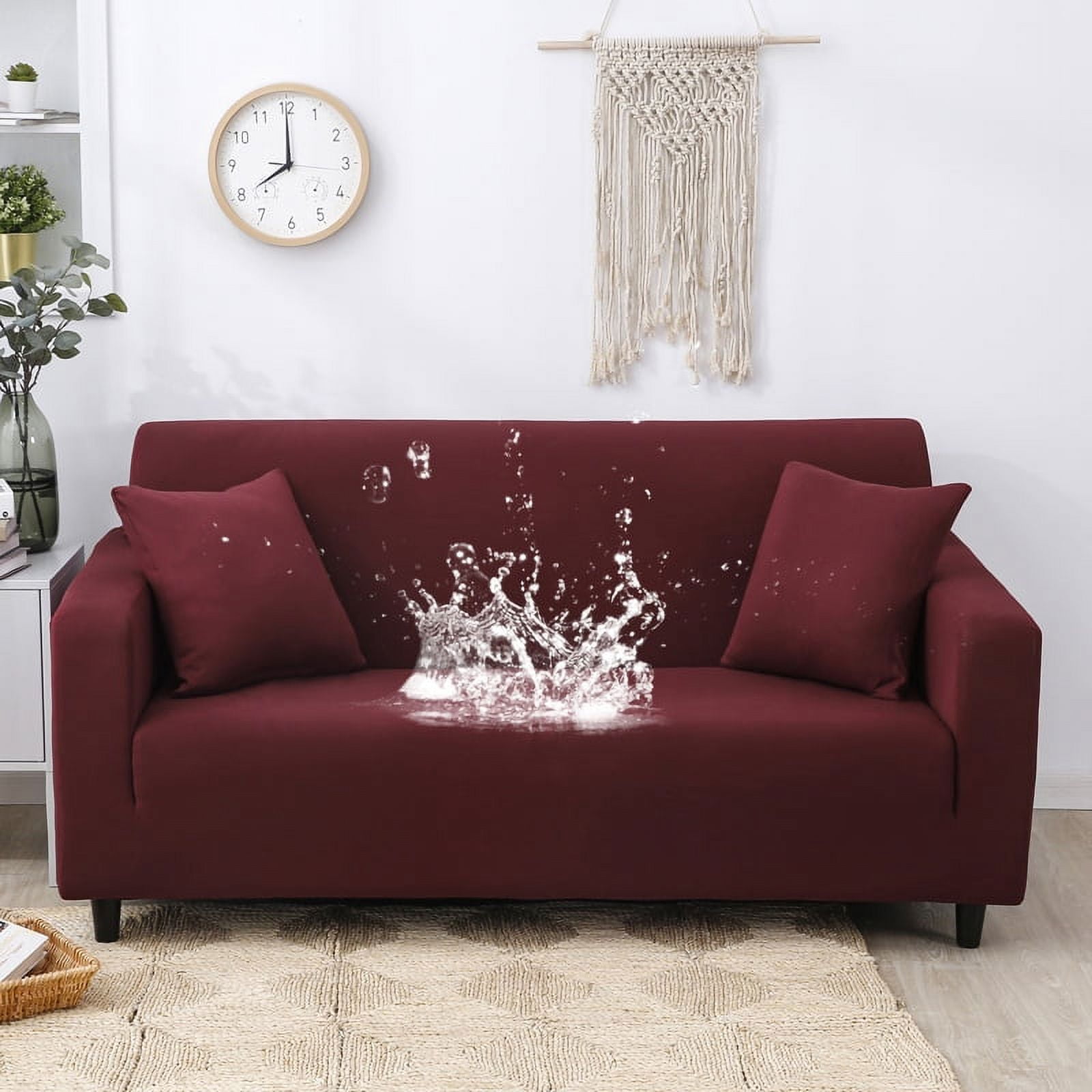 Waterproof Elastic Sofa Covers 1234 Seats sofa Couch Cover Corner L ...