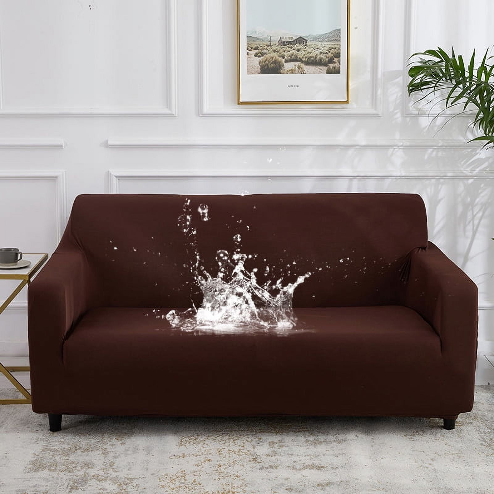 Waterproof Elastic Sofa Covers 1234 Seats sofa Couch Cover Corner L ...