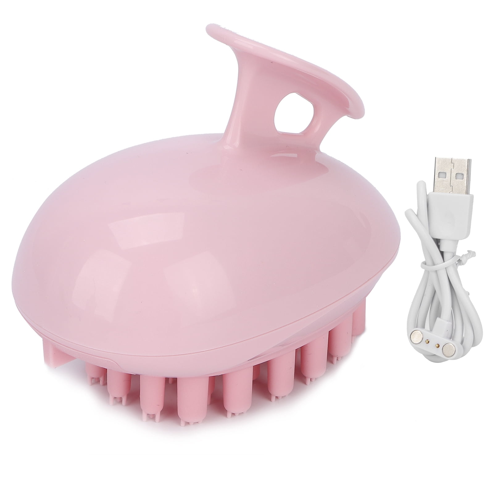 Waterproof Electric Scalp Massager with Silicone Heads and Sonic ...