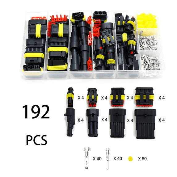 Waterproof Electrical Connector Plug Kit - Walmart.com