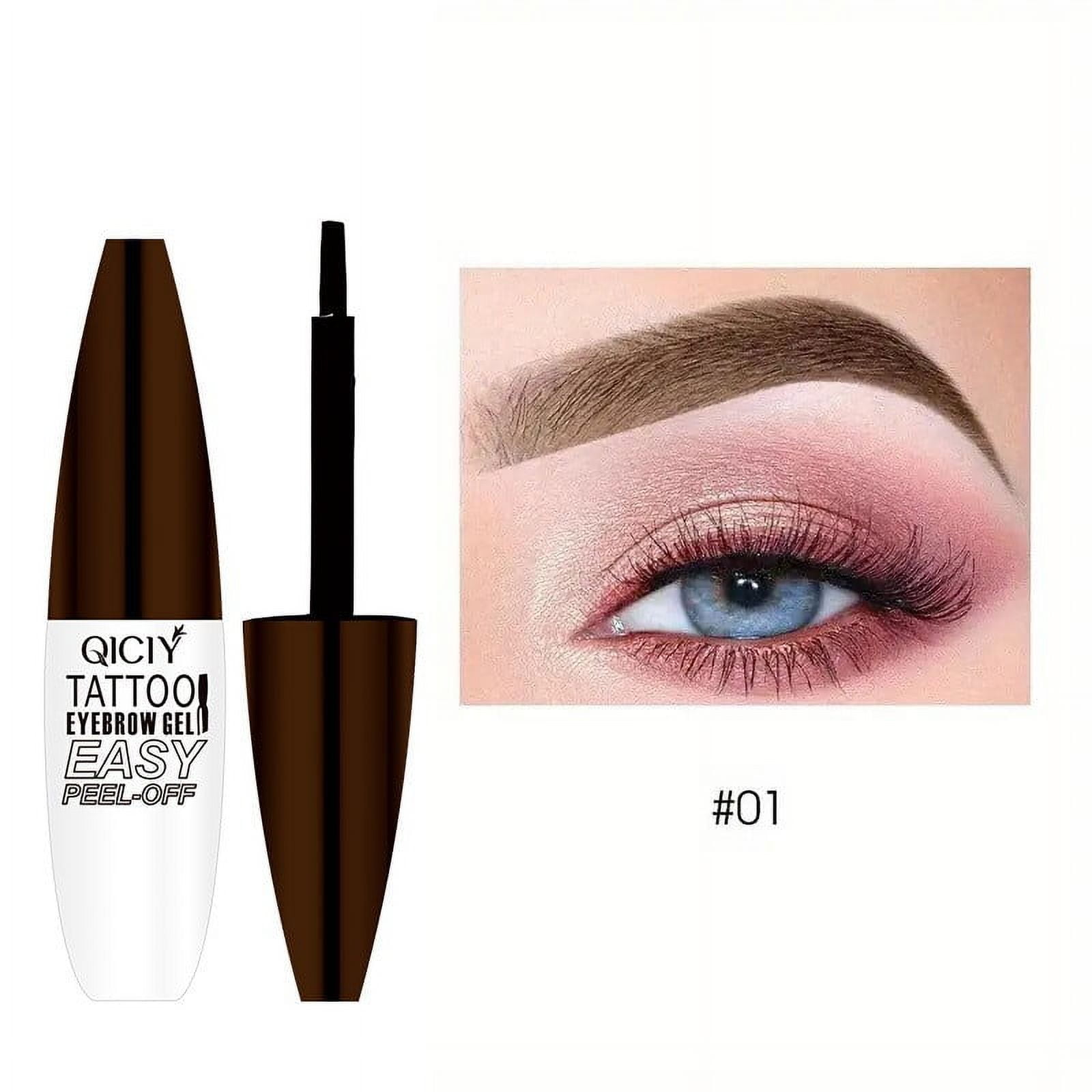 Waterproof Eyebrow Gel, Long-lasting Tear Off, Smudge Proof, Easy ...
