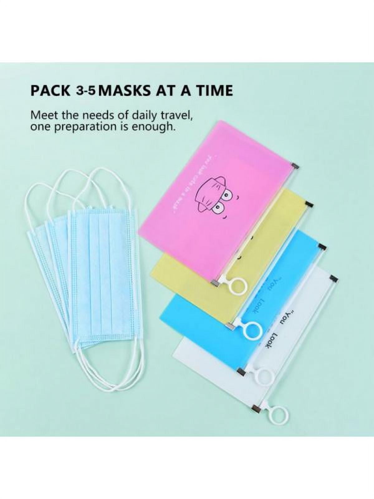 Waterproof Face Shield Storage Box Bag Dust-Proof Moisture-Proof ...