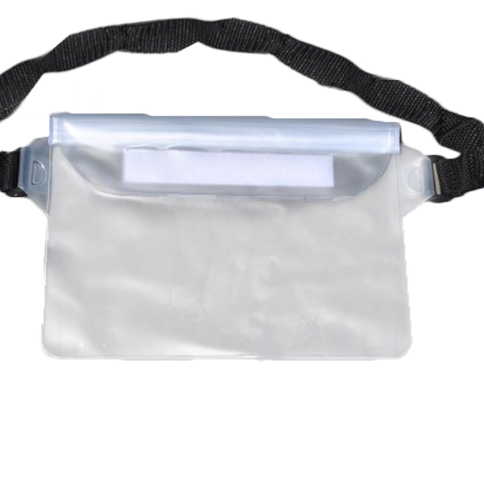 Waterproof Fanny Pack Swim PVC Pouch with Waist Strap Way to Valuables ...