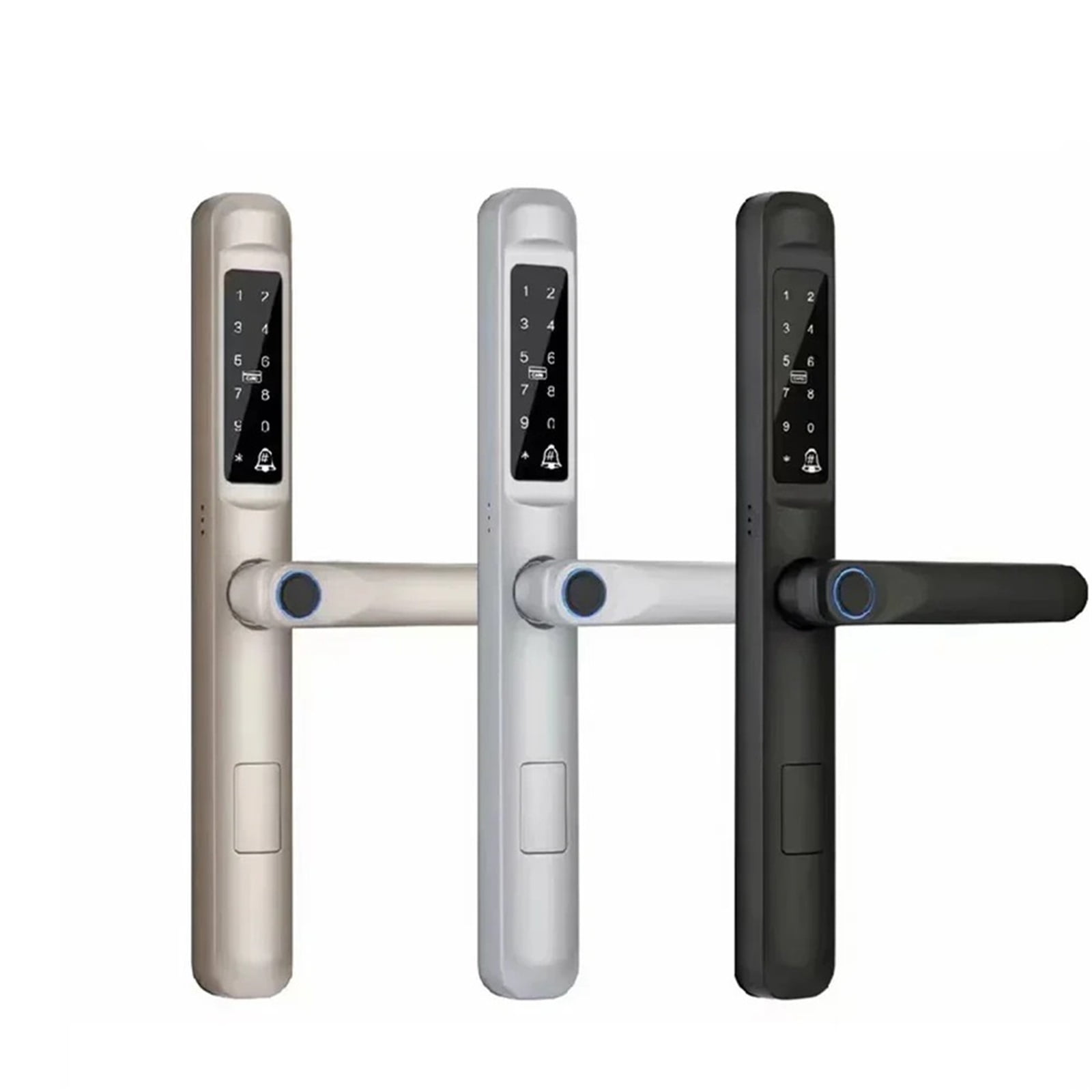 Waterproof Fingerprint Electronic Digital Smart Door Lock RFID Card ...