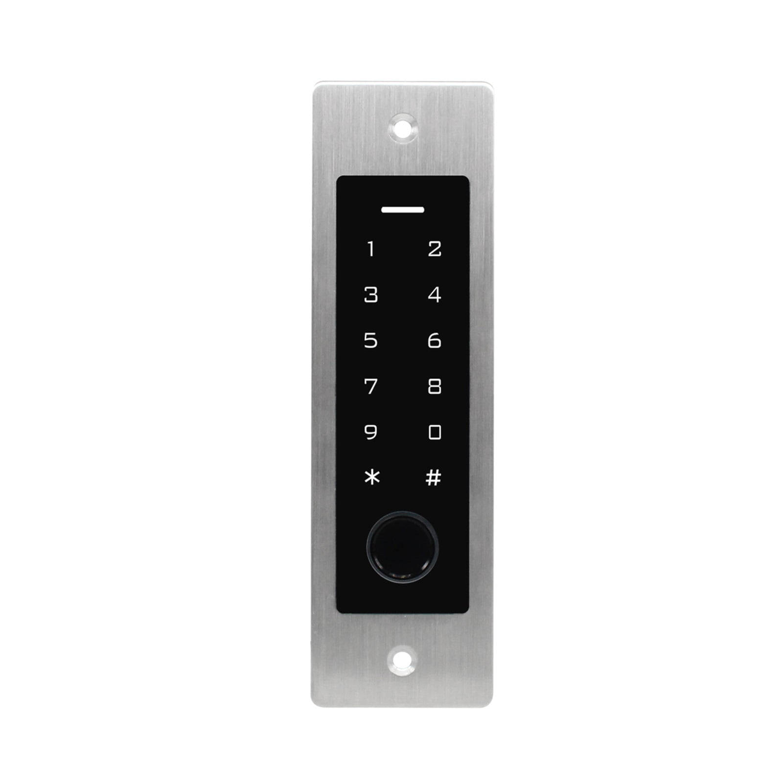 Waterproof Fingerprint Metal Access Control Keypad RFID125Khz Embedded ...
