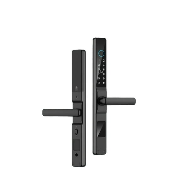 Waterproof Fingerprint RFID Lock For Outdoor Indoor Pull Push Sliding ...