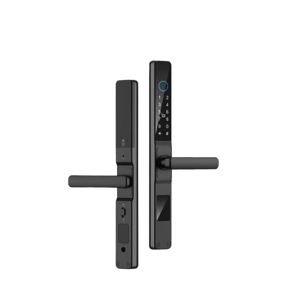 Waterproof Fingerprint RFID Lock For Outdoor Indoor Pull Push Sliding ...