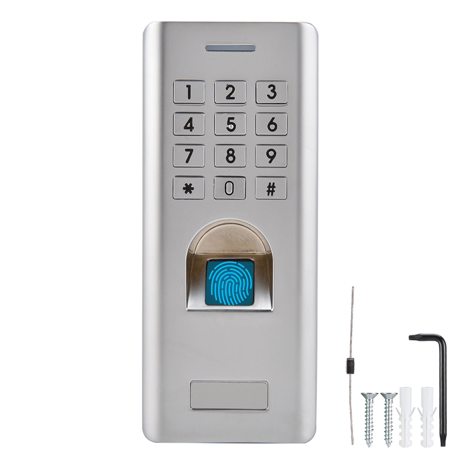 Waterproof Fingerprint Reader Password Door Access Control Keypad ...