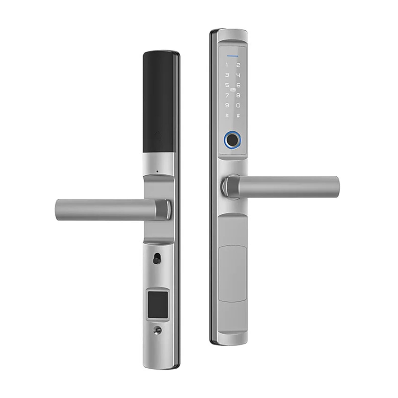 Waterproof Finrprint Lock Broken Brid Aluminum Low Handle Combination ...