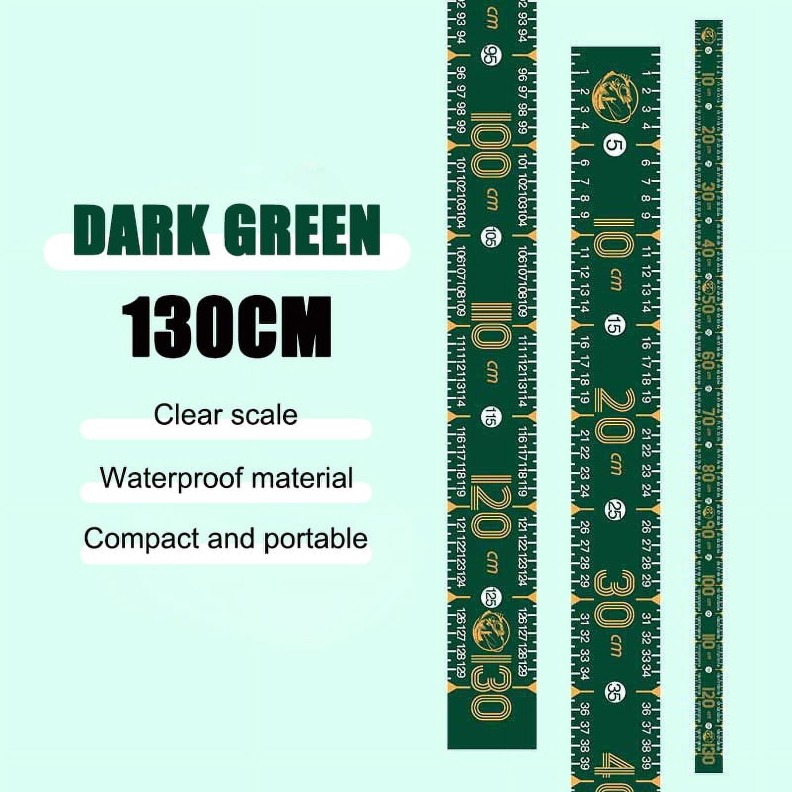 Waterproof Fish Measuring Ruler 130cm Foldable Fishing Measuring Tape ...