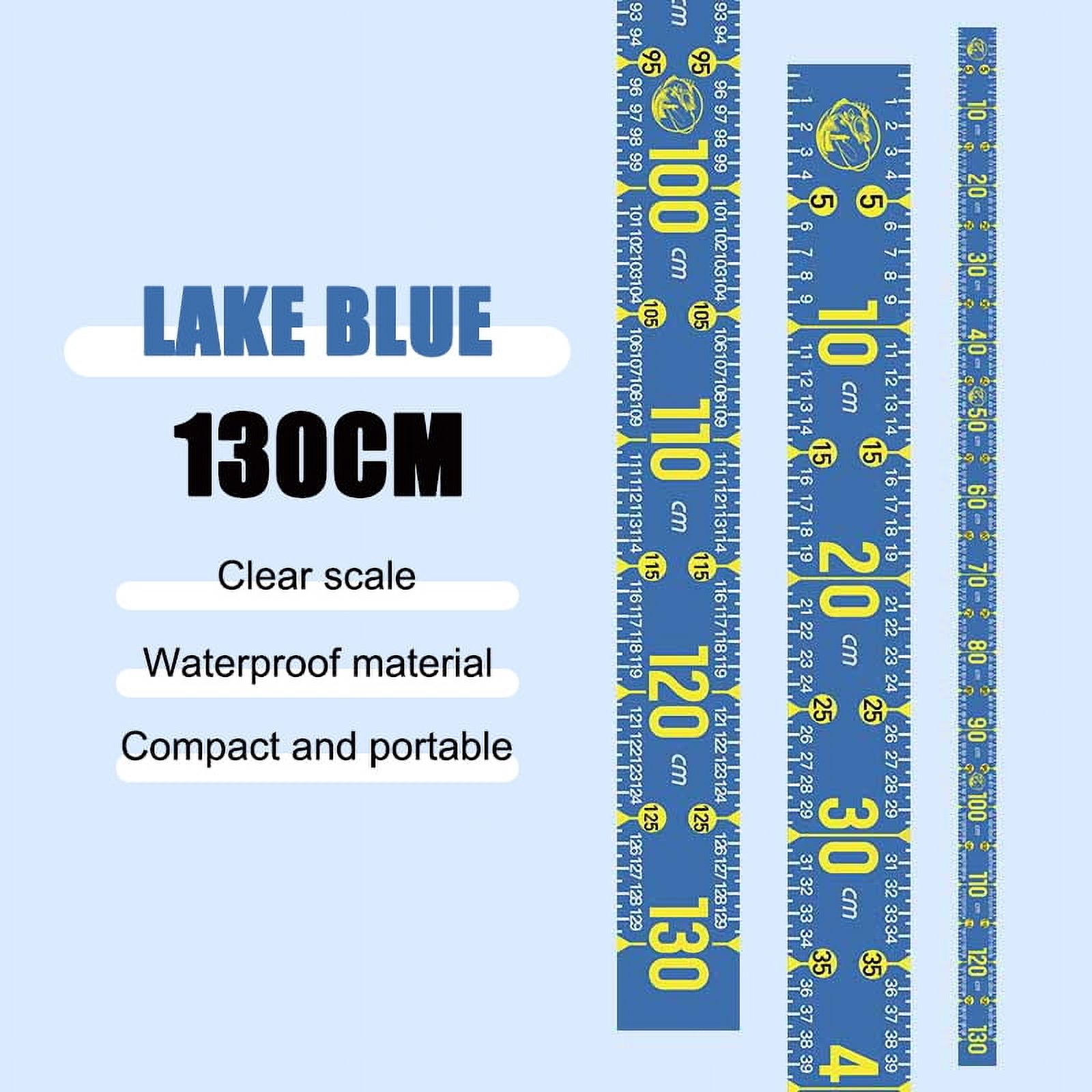 Waterproof Fish Measuring Ruler 130cm Foldable Fishing Measuring Tape ...