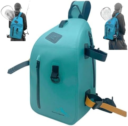 Waterproof Fishing Backpack with Rod Holder | Submersible Main ...