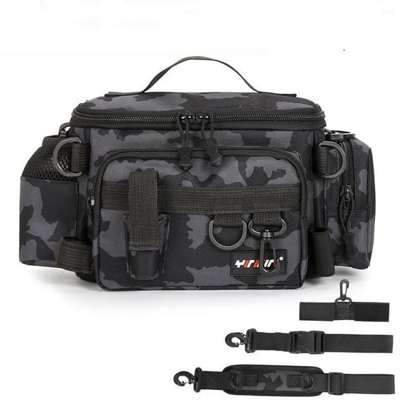 Waterproof Fishing Bag Cross Body Sling Fishing tackle Backpack with ...