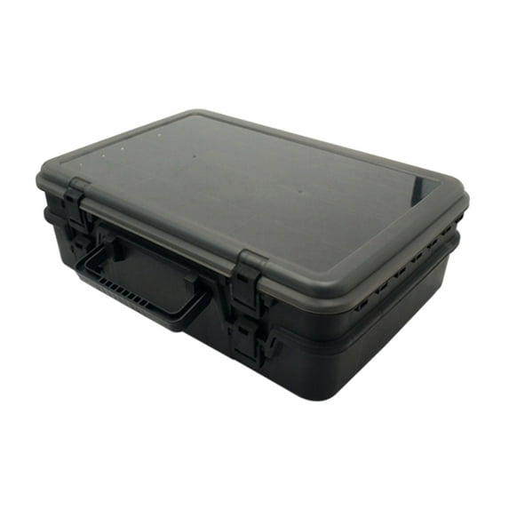 Waterproof Fishing Tackle Box Fishing Hook Storage Trags Organizers Box ...