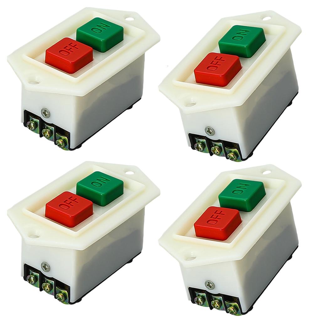 Waterproof Flushing Mount Push Button Switches 380V 5A Start Stop ...