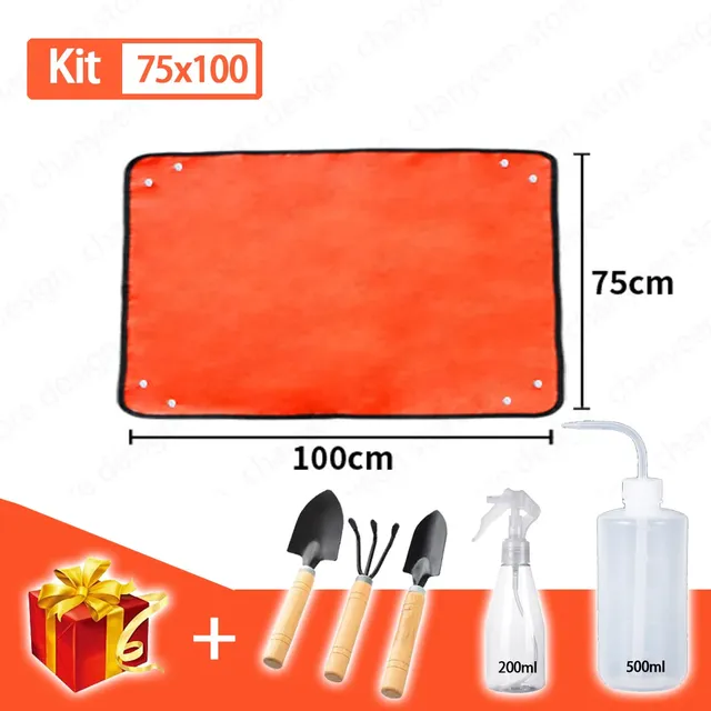 Waterproof Foldable Planting Mat Garden Potting Pad Plant Flower Pot ...