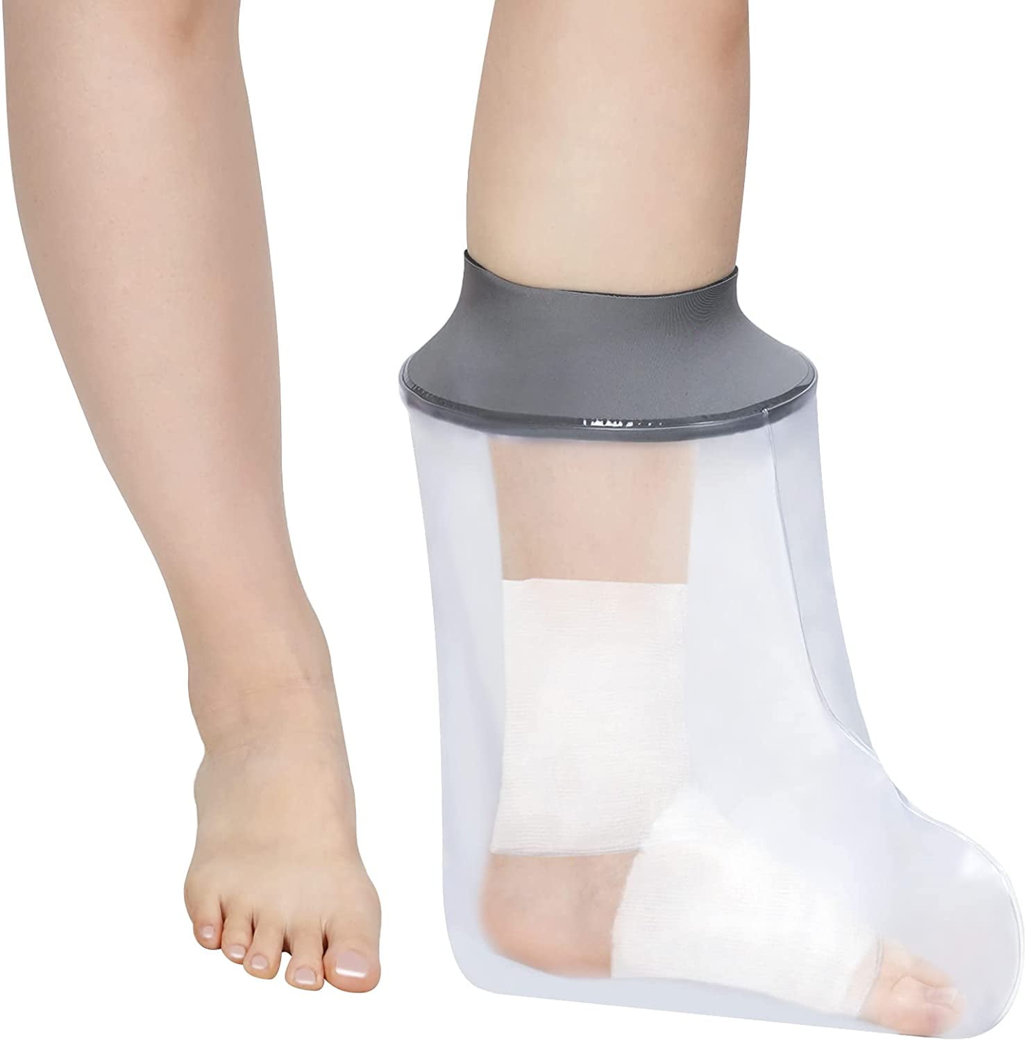 Waterproof Foot Cast Cover for Showering. Reusable Bath Covers for Leg ...