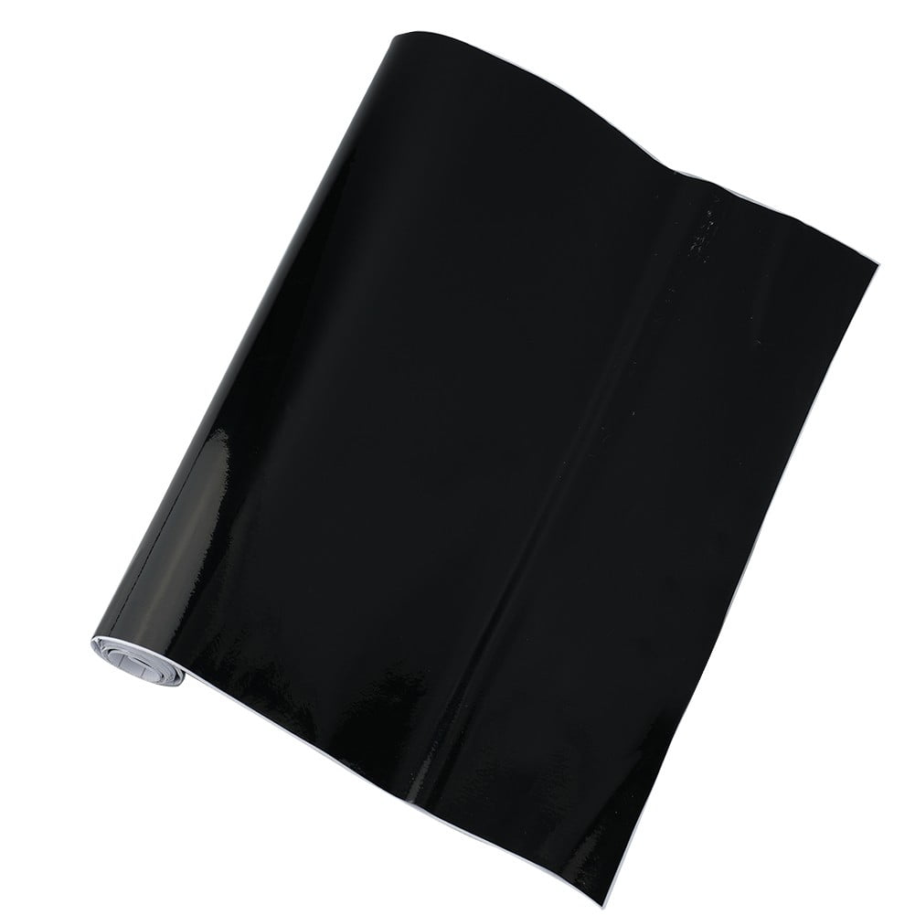 Waterproof Glossy Black Vinyl Wrap Film Car Body Sticker Decal - Air ...