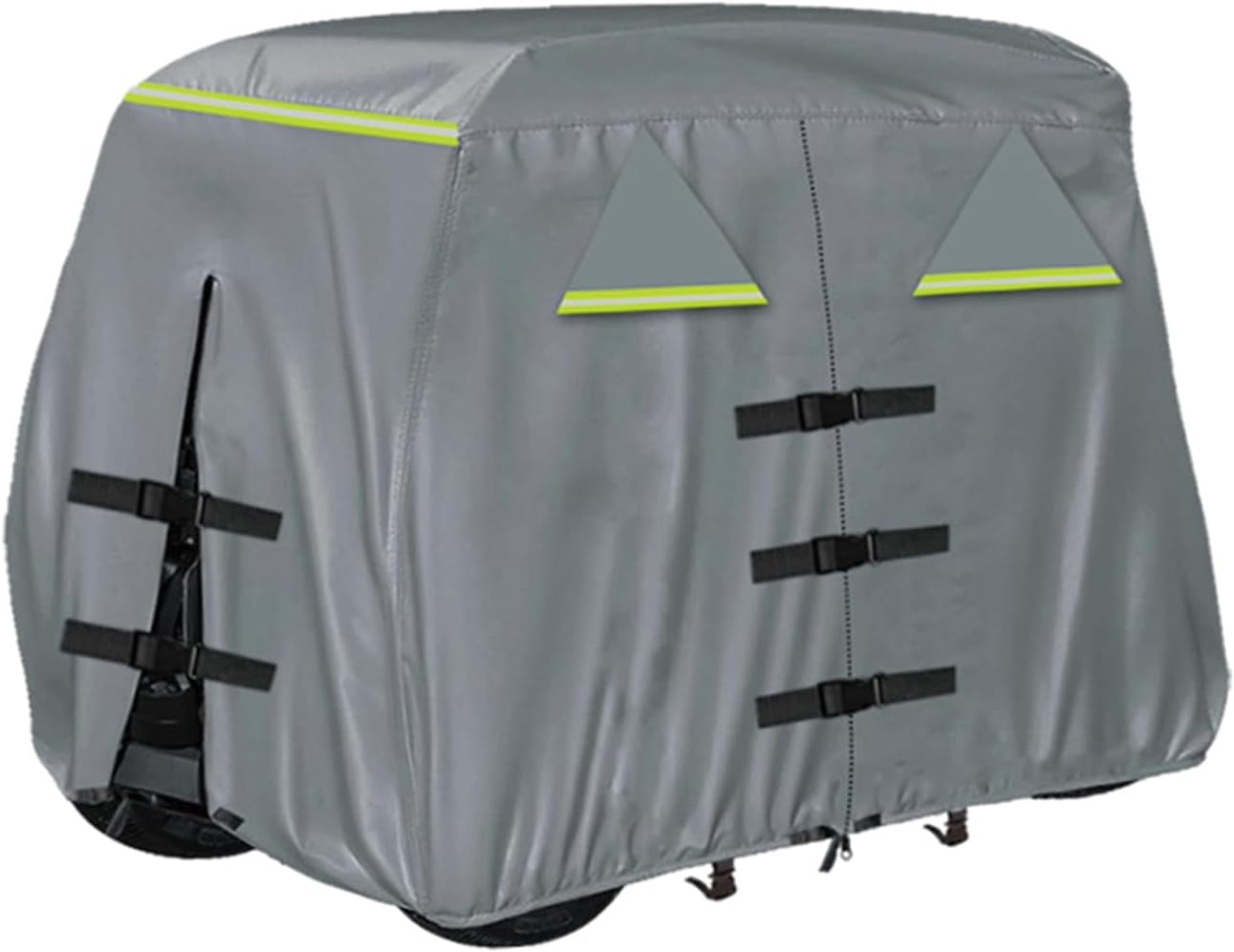 Waterproof Golf Cart Cover 420D Heavy Duty Marine Grade Fabric Oxford ...