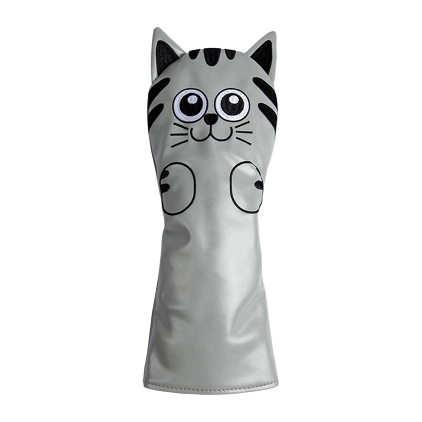 Waterproof Golf Club Head Covers Accessories Golf Cue Protector Cat ...