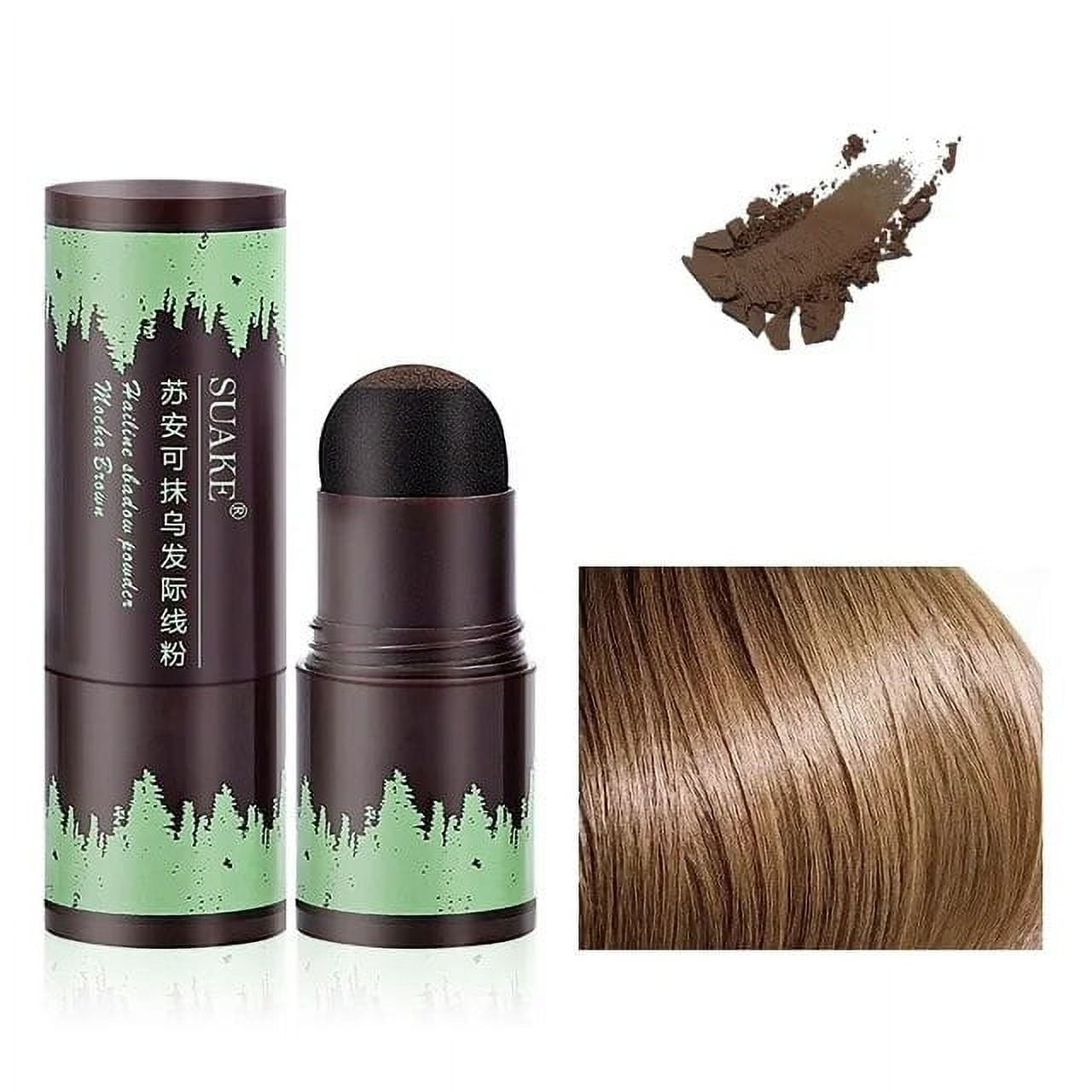 Waterproof Hairline Powder Naturally Sweat-proof Hair Chalk Black Brown ...