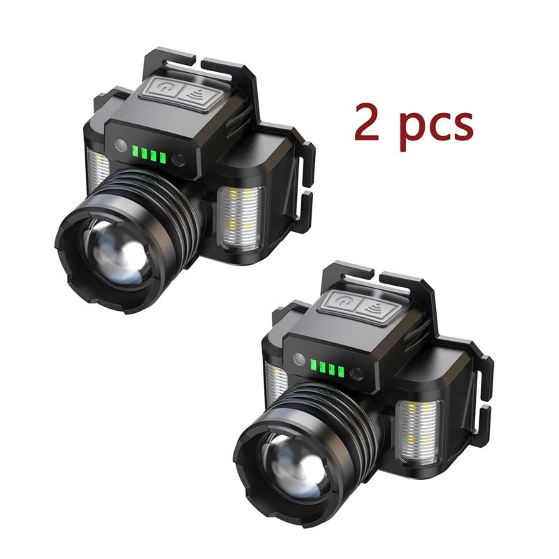 Waterproof Head Lamp for Outdoor Hiking Camping Hunting LED ...