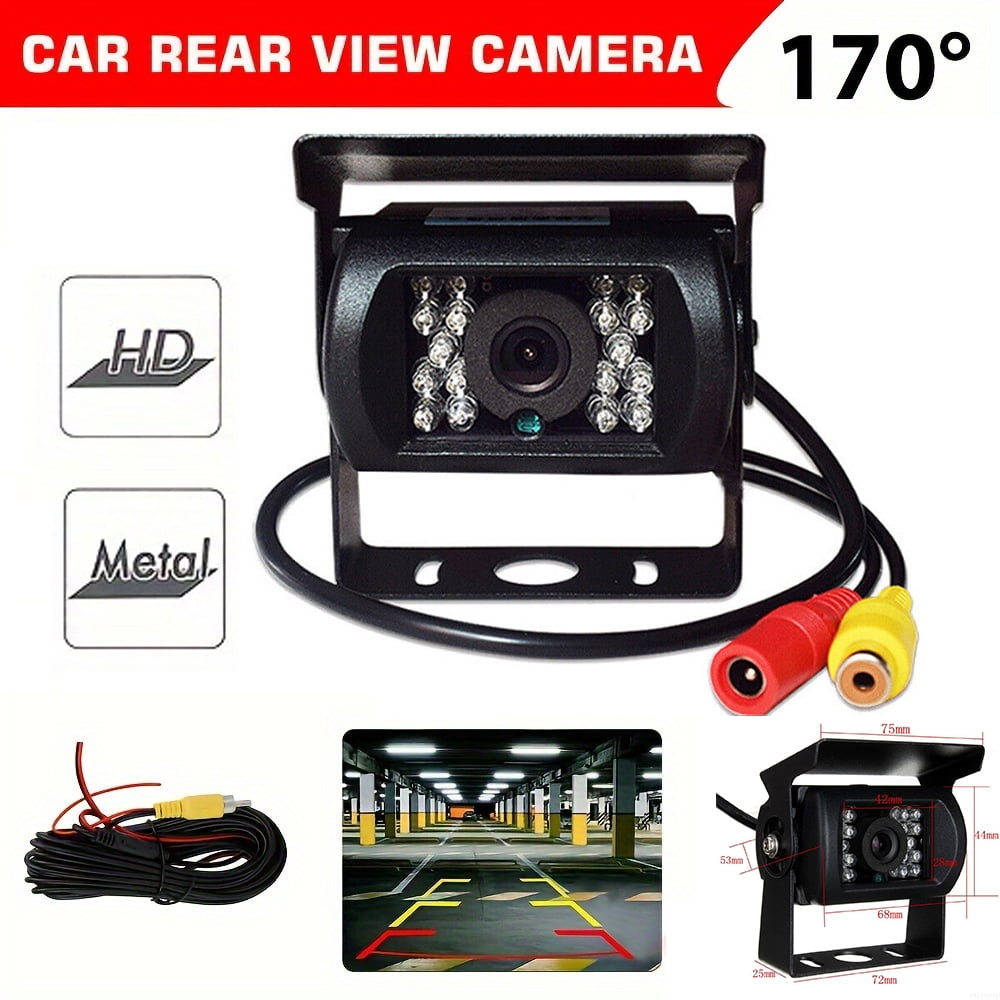 Waterproof Heavy Duty Rear View Backup Camera For Bus Truck Van IR ...