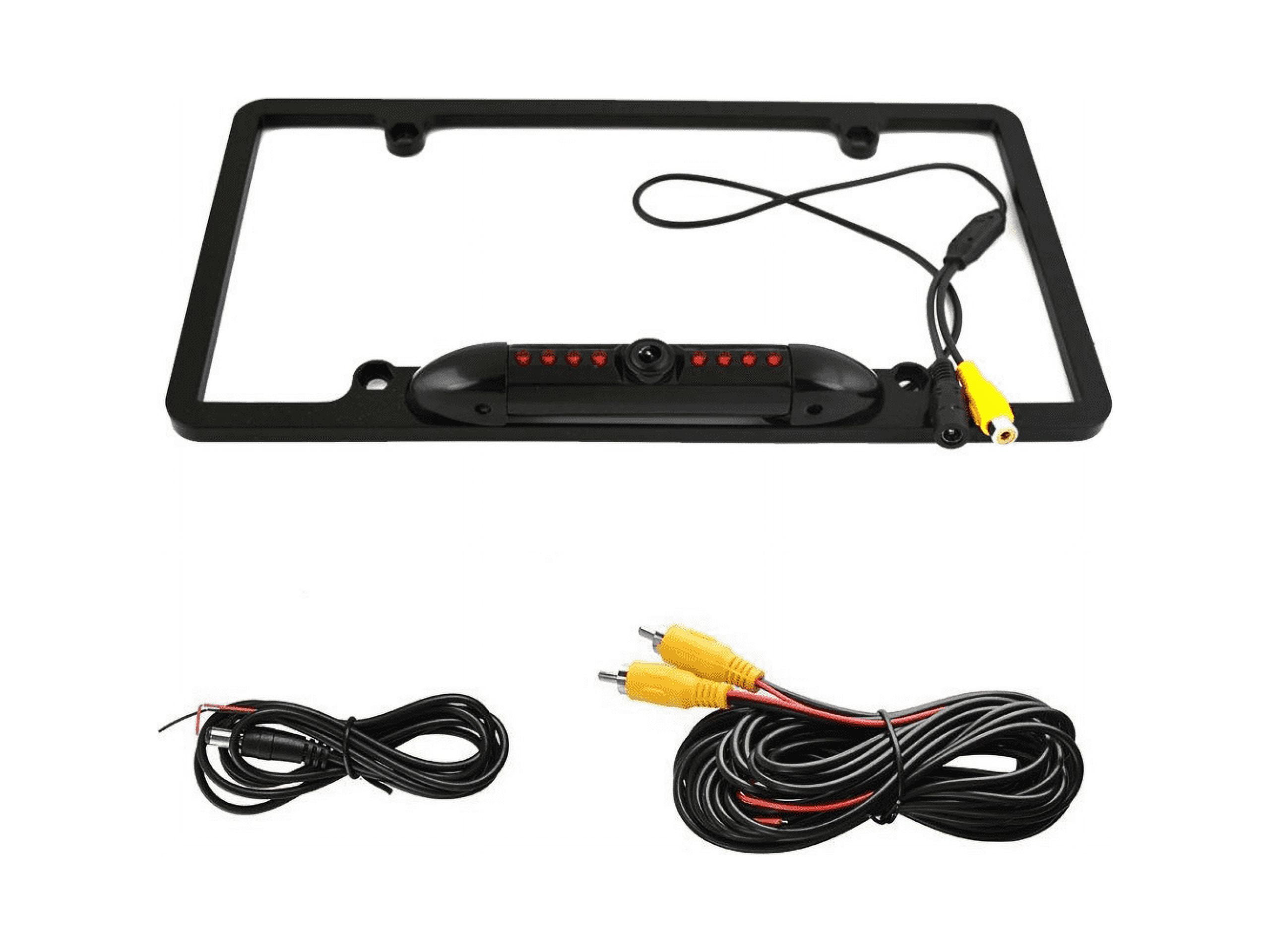 Waterproof High Sensitive Color Cmos Black Aluminum Alloy Universal Car ...