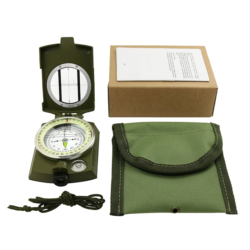 Waterproof High-precision Compass Outdoor Gadget Functional Metal ...