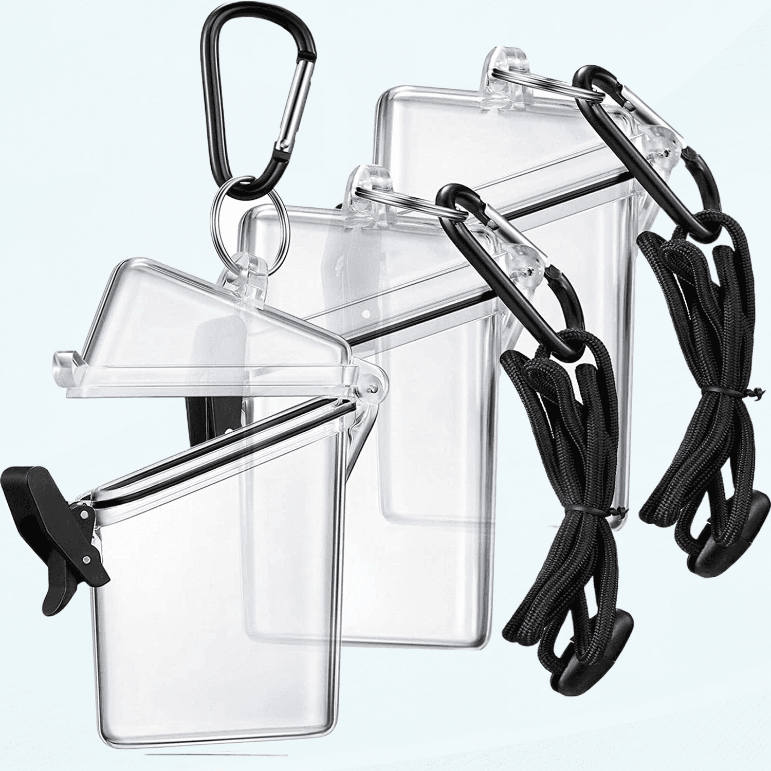 Waterproof ID Card Badge Holder Case Waterproof Sports Case Vertical ...