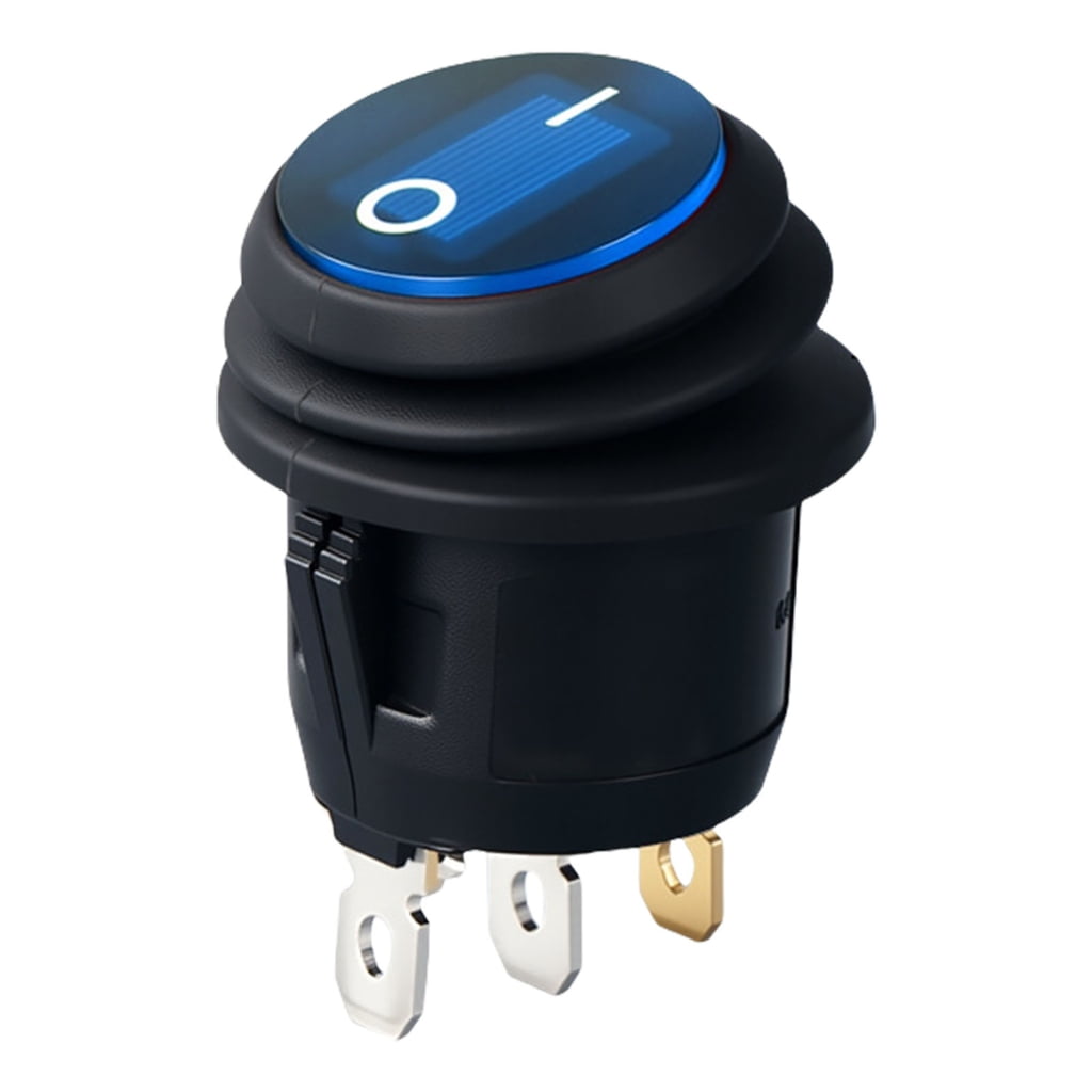Waterproof IP65 Small Rocker Switches 220V 16A Rectangular Designs ...