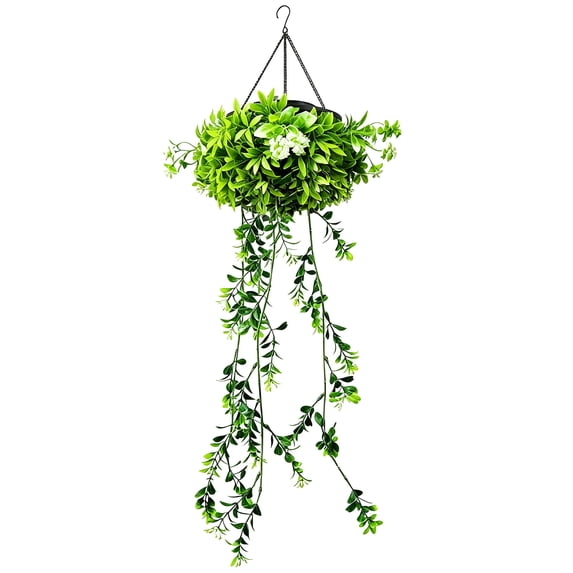 Waterproof IP65 Solar Garden Hanging Light, Milan Grass Ivy String ...