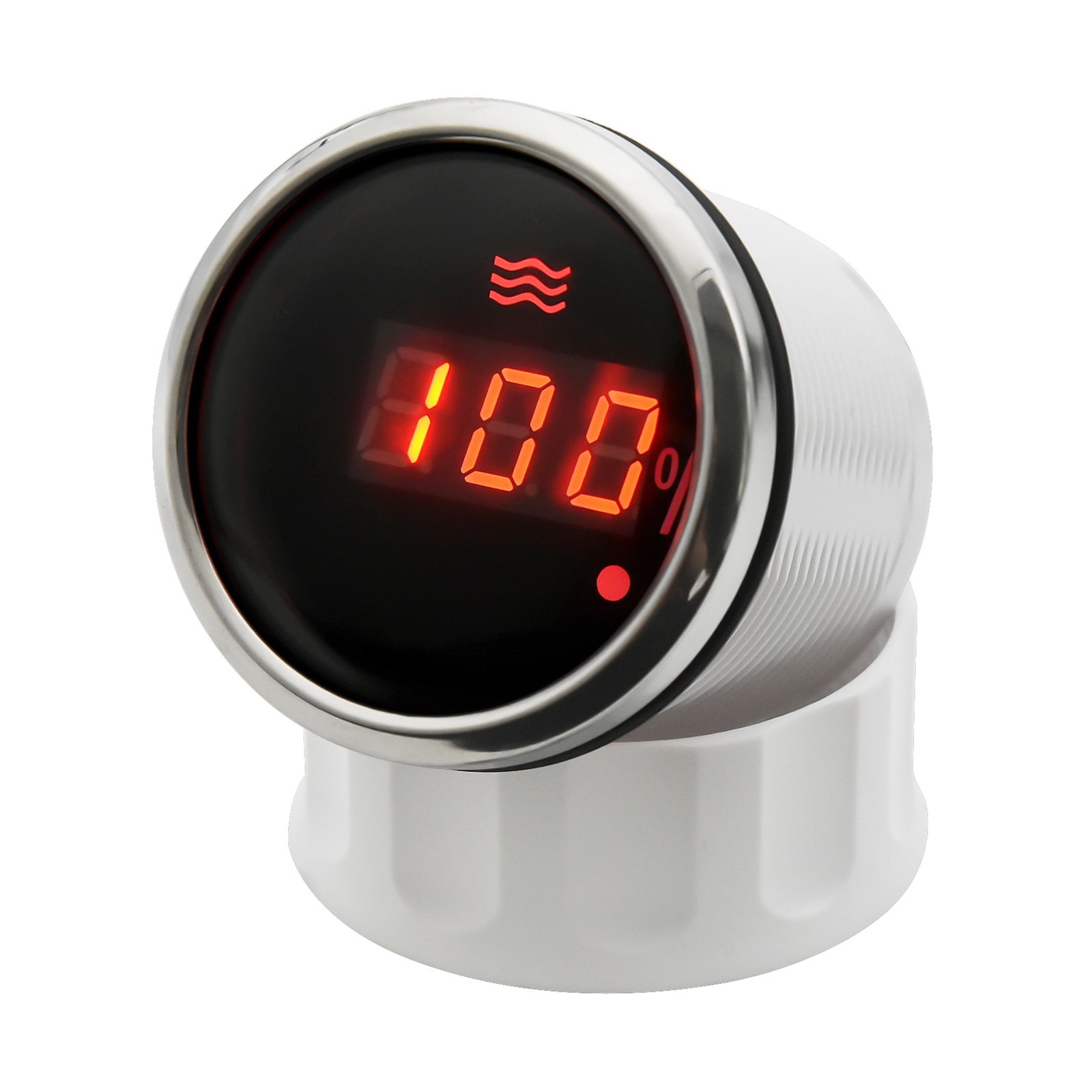 Waterproof IP67 52MM Car Boat Water Level Gauge + 0-190 Ohm Sensor For ...