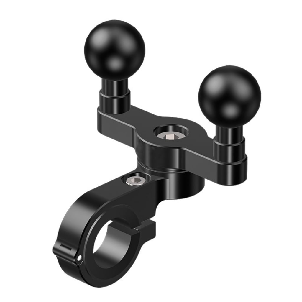 Waterproof IP67 Motorcycle Phone Mount Secure Knob Lock Double Socket ...