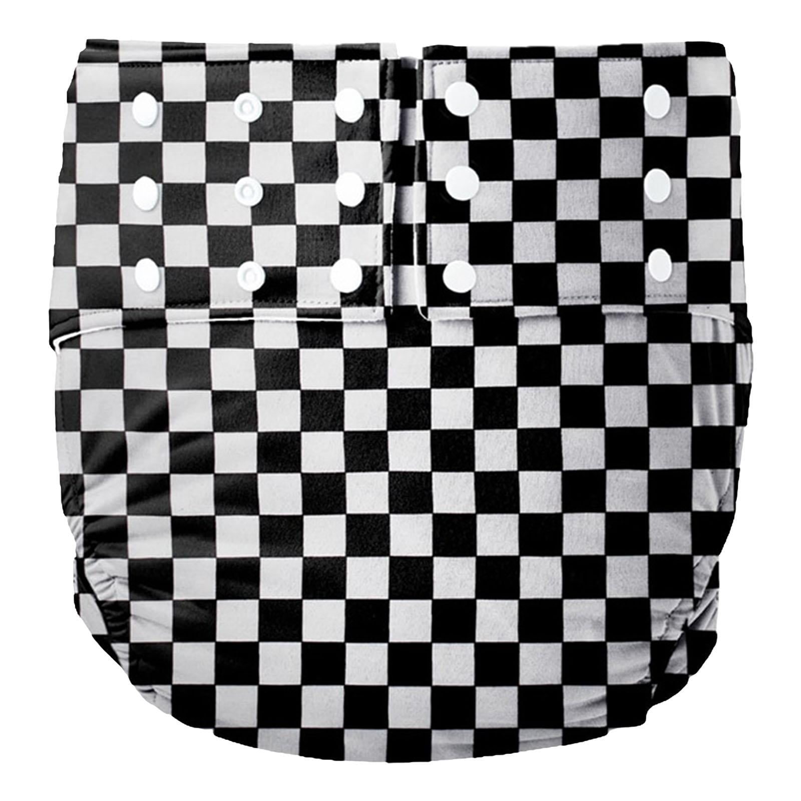 Gazechimp Waterproof Washable Adult Cloth Diaper, Reusable Incontinence ...