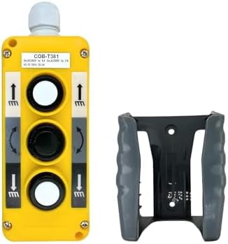 Waterproof Industrial 3 Button Electric Hoist Crane Pushbutton Switches ...