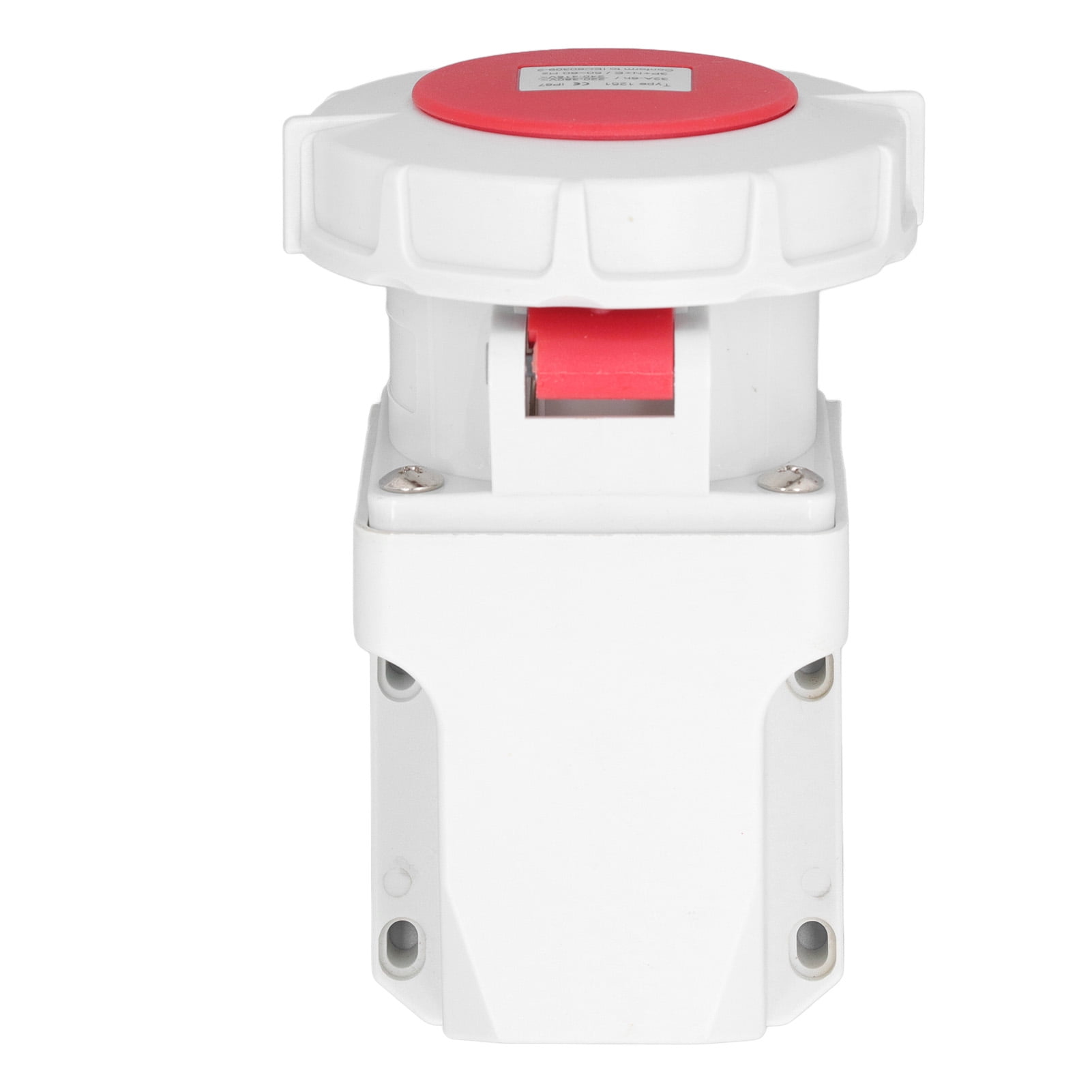 Waterproof Industrial Socket, 5-Pin 32A 3P N E, Surface Mounted, 220 ...