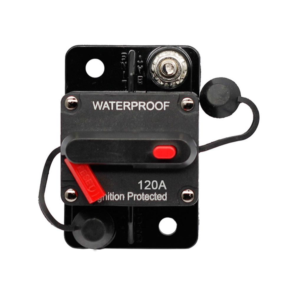 Waterproof Inline Fuse Inverter Marine Circuit Breaker Sys Audio For ...