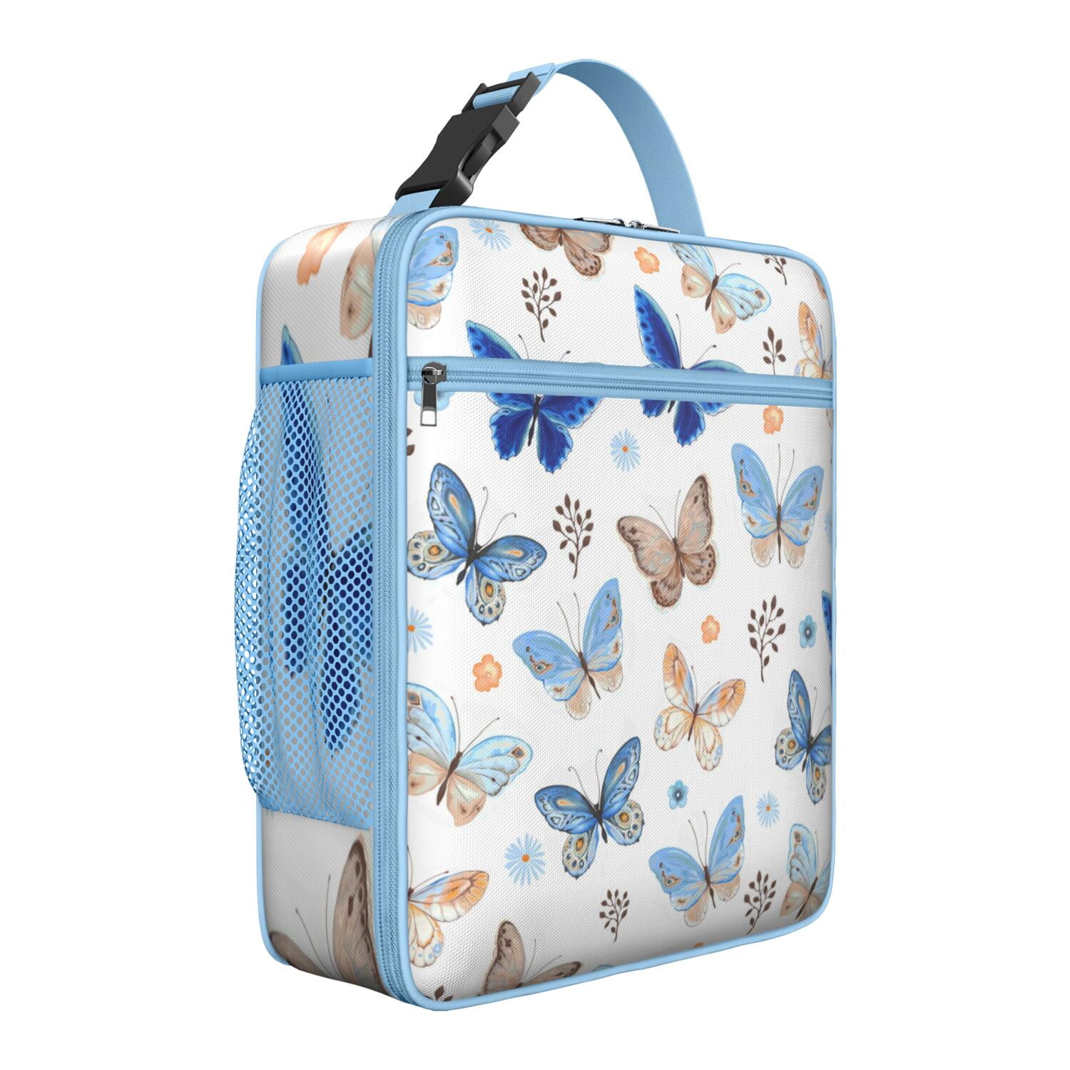 Waterproof Insulated Lunch Bag with Butterfly Design – Soft Cooler ...